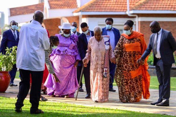 Uganda’ President Museveni Meets Tanzania’s Former First Lady Mama ...