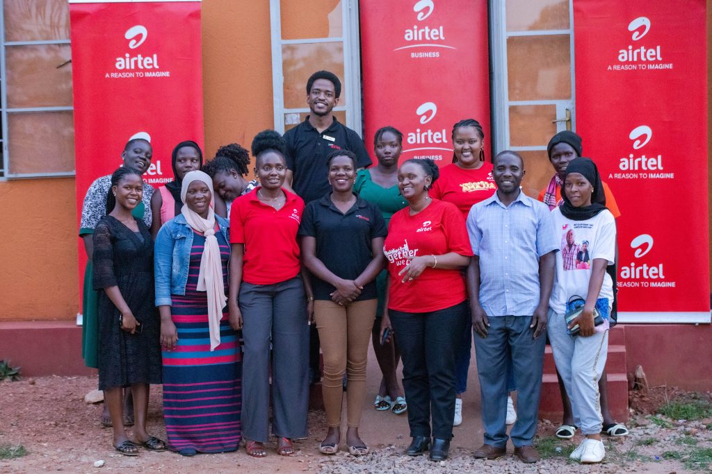 Airtel Uganda Female Staff Empowering Women in Nakaseke District ...